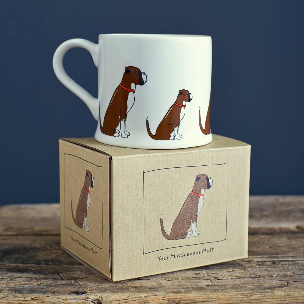 Buy Sweet William Mischievous Mutts Dog Mug - Boxer Online | UK ...