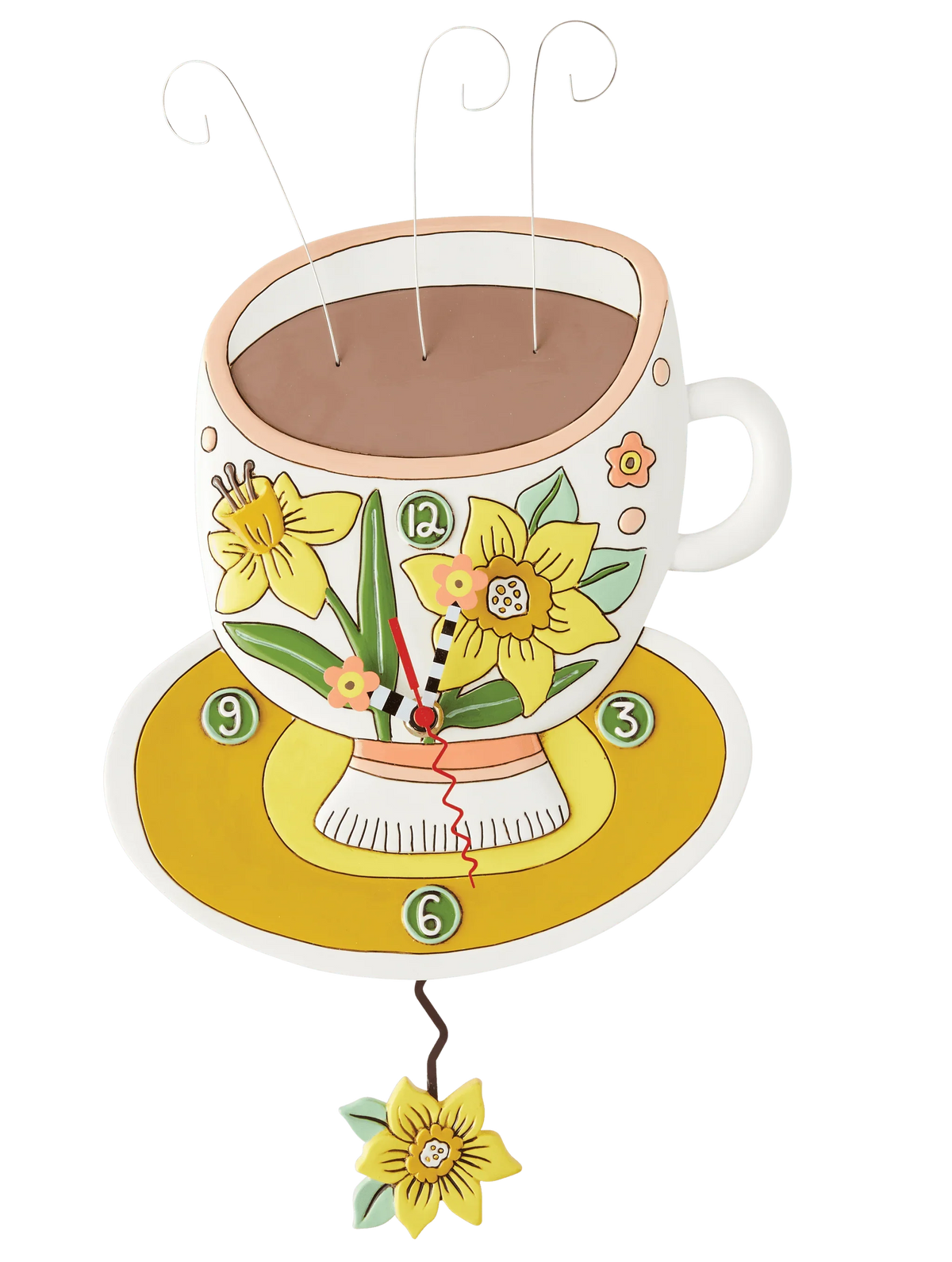 Buy Allen Designs Teacup Wall Clock Online | UK Delivery | LemonSalt