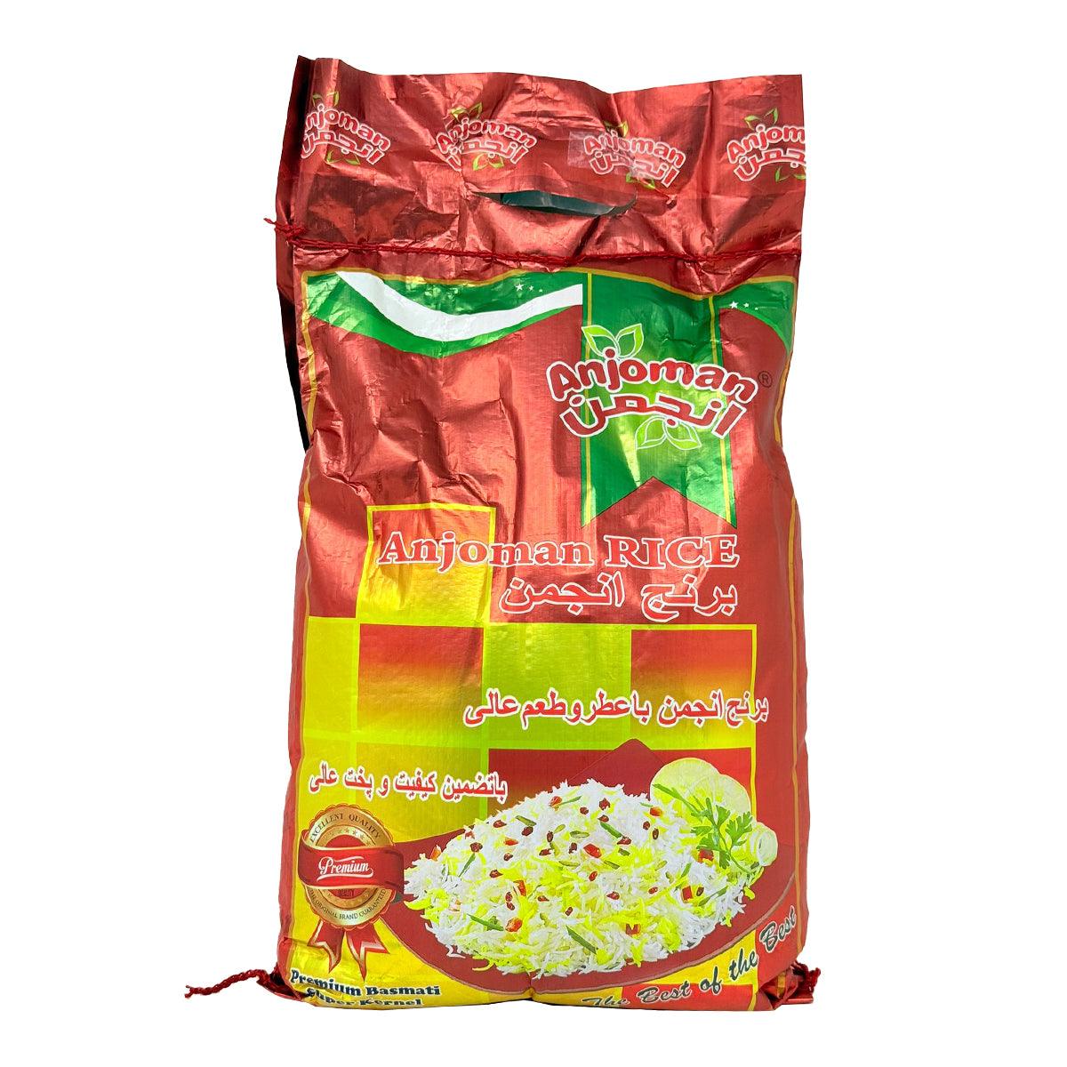 Buy Anjoman Premium Quality Super Kernel Basmati Rice (5kg) Online | UK ...