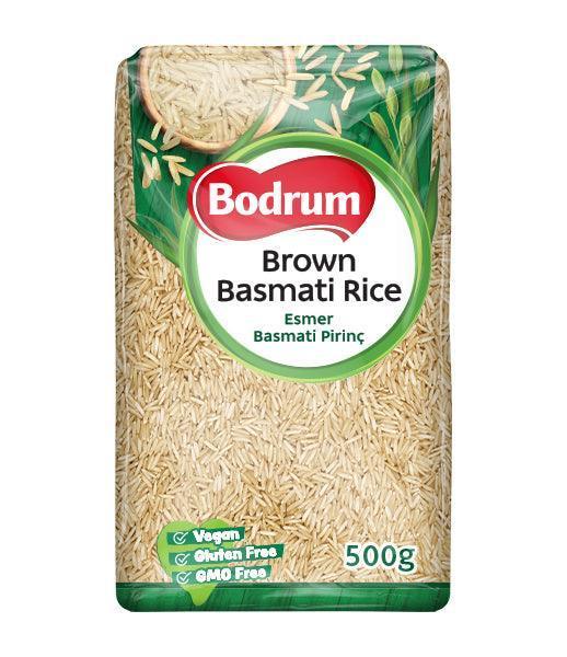 Buy Bodrum Brown Basmati Rice (500g) Online | UK Delivery | LemonSalt