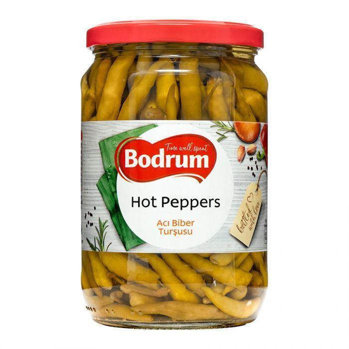 Bodrum Hot Peppers (630g) | Buy Online UK — LemonSalt
