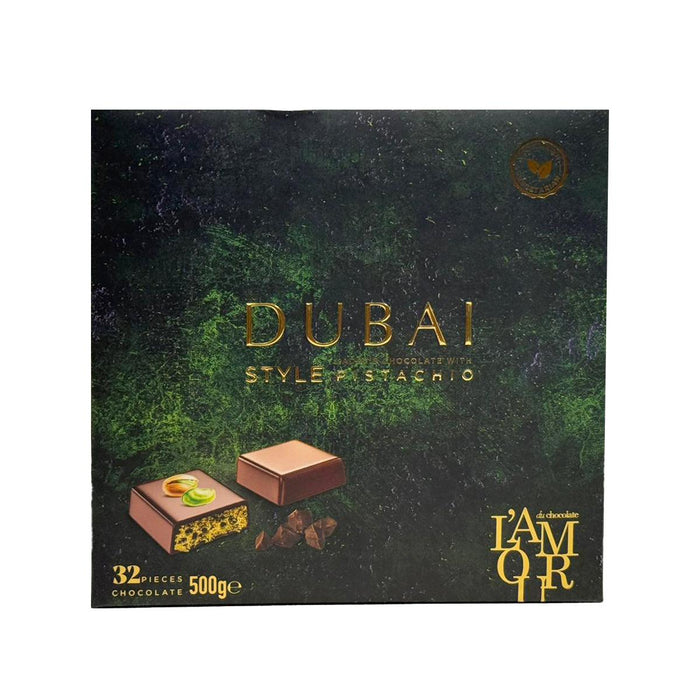 Buy Dubai Style Kadayif Chocolate with Pistachio - 32 Pcs (500g) Online ...