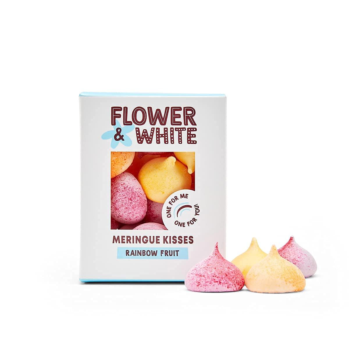 Flower & White - Rainbow Fruit Meringue Kisses(100g) | meringues | Buy ...