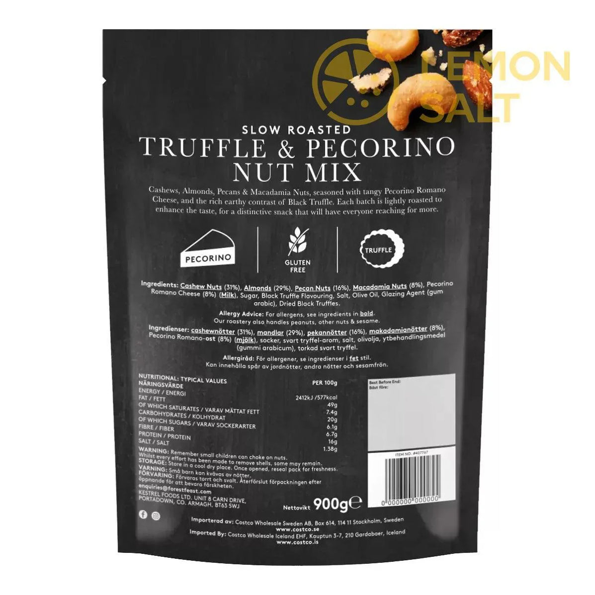 Forest Feast - Truffle & Pecorino Nut Mix (900g) | Buy Online UK ...
