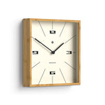 Newgate Fiji Wall Clock - Hovercraft Dial - Bamboo | Wall Clock | Buy ...