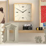 Newgate Fiji Wall Clock - Hovercraft Dial - Bamboo | Wall Clock | Buy ...