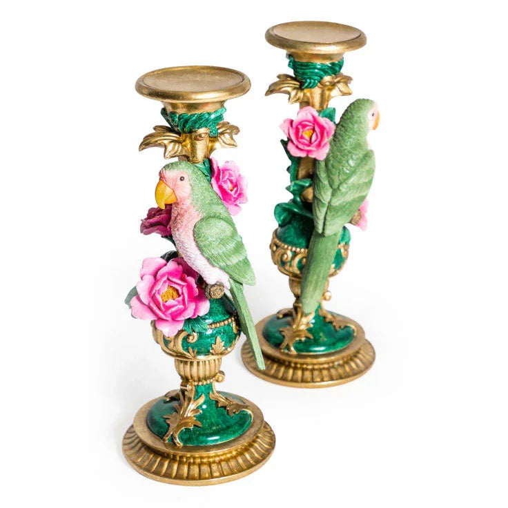 Pair of Ornate Parrot Candle Holders (64.5cm) | Buy Online UK — LemonSalt