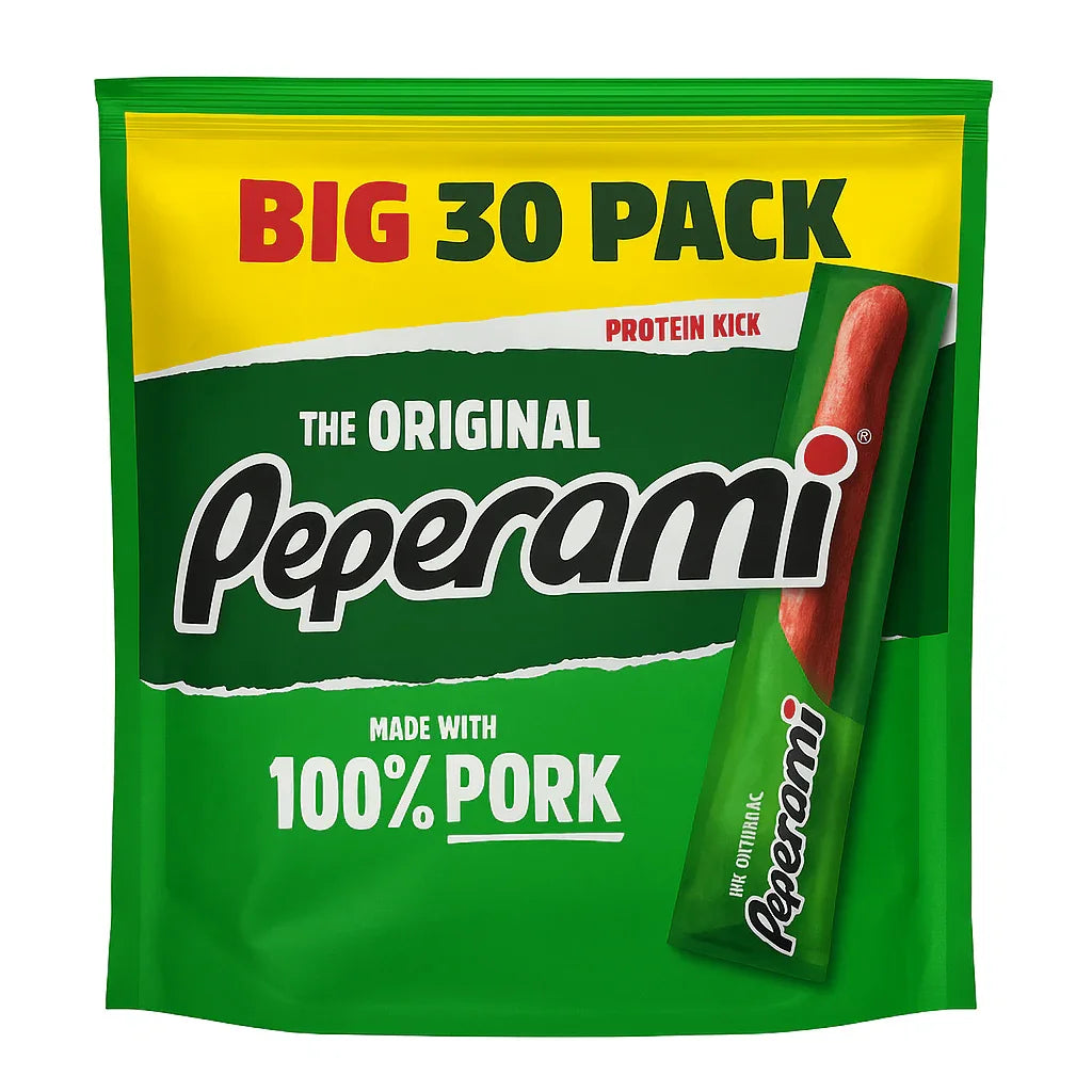 Peperami Original Smoked Pork Salami Sausage (30x20g) | Buy Online UK ...