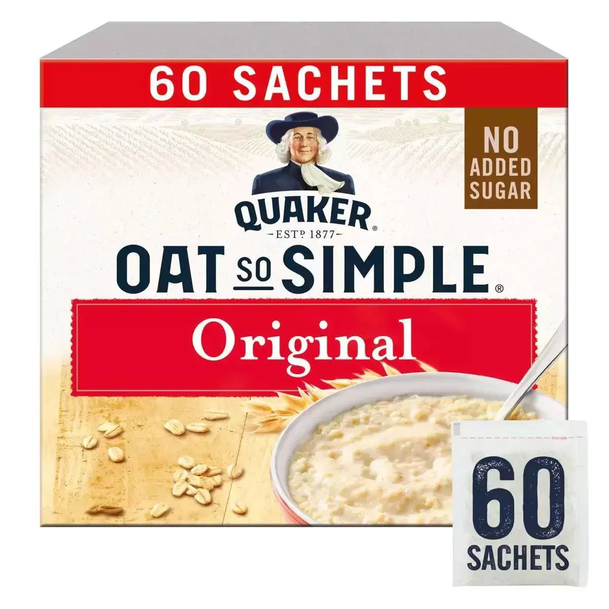 Quaker Oat So Simple Original (60x27g) | Buy Online UK — LemonSalt