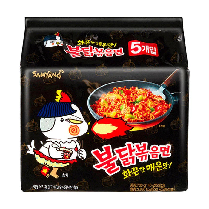Buy Samyang Buldak Hot Chicken Ramen (5x140g) Online | UK Delivery ...