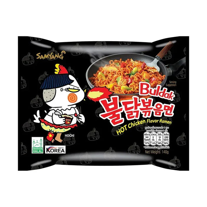 Buy Samyang Buldak Hot Chicken Ramen (5x140g) Online | UK Delivery ...