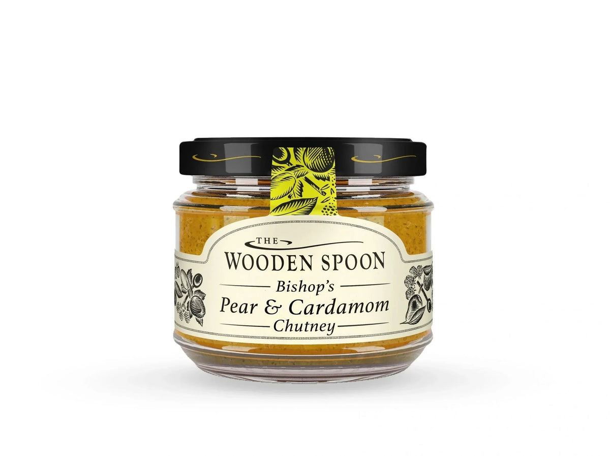 The Wooden Spoon - Pear & Cardamom Chutney - Bishop's (190g) | Buy ...