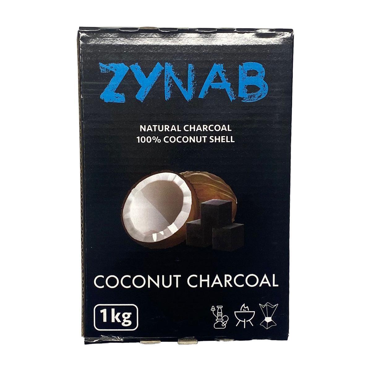 Zynab Natural 100% coconut shell charcoal (1Kg) | Buy Online UK — LemonSalt